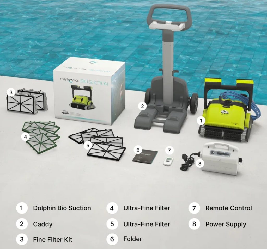 Pool-Plus | Dolphin for BIO Pools and double SUCTION