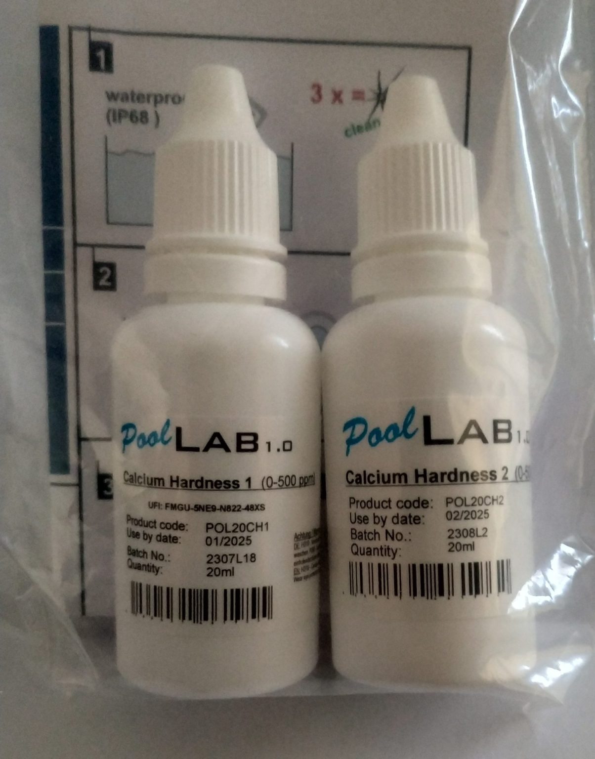 Pool-Plus | POL 20ml CaH1/CaH2 Reagents for – PoolLab 1.0 / 2.0 ...